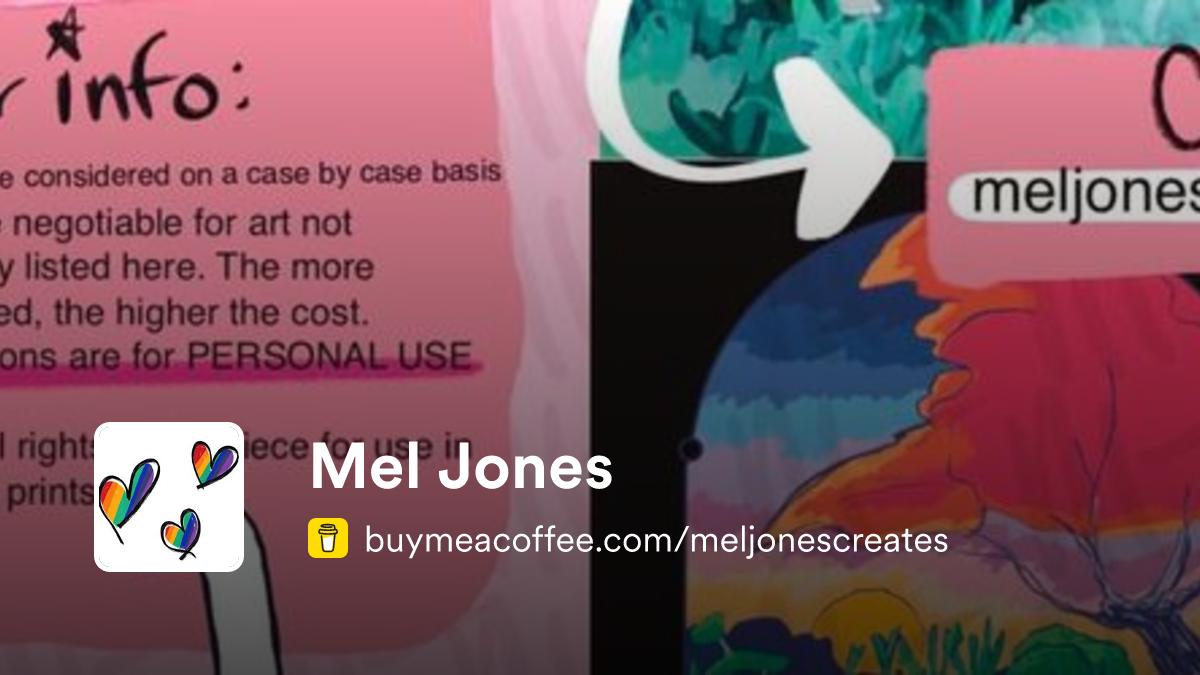 Mel Jones - Buymeacoffee