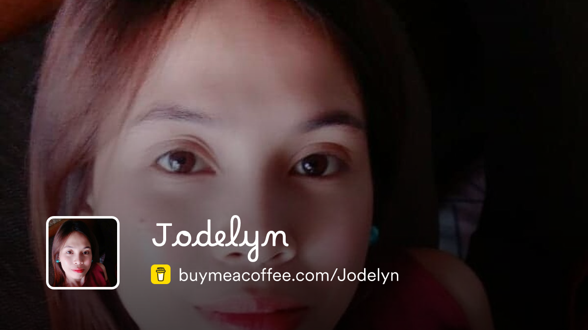 Jodelyn - Buymeacoffee