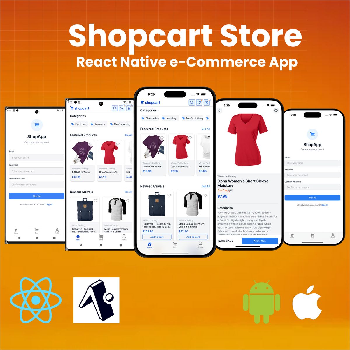 Learn to Build a Full Ecommerce App with React Native, Expo, Supabase ...
