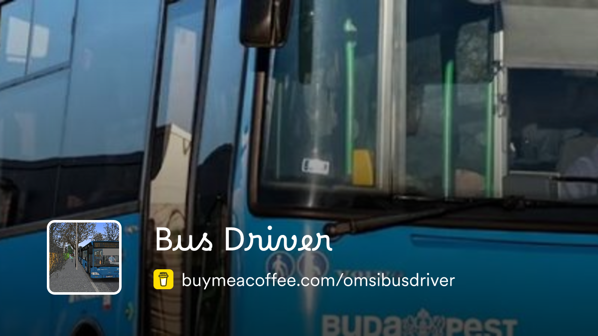 Bus Driver - Buymeacoffee
