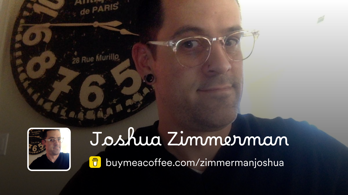 Joshua Zimmerman - Buymeacoffee