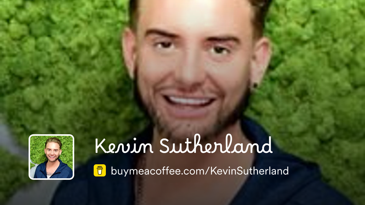 Kevin Sutherland - Buymeacoffee