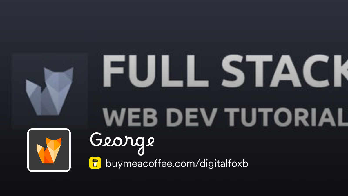 George - Buymeacoffee