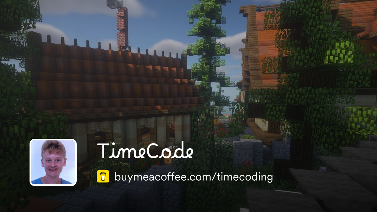 TimeCode is Spigot-Plugin Developer - Buymeacoffee