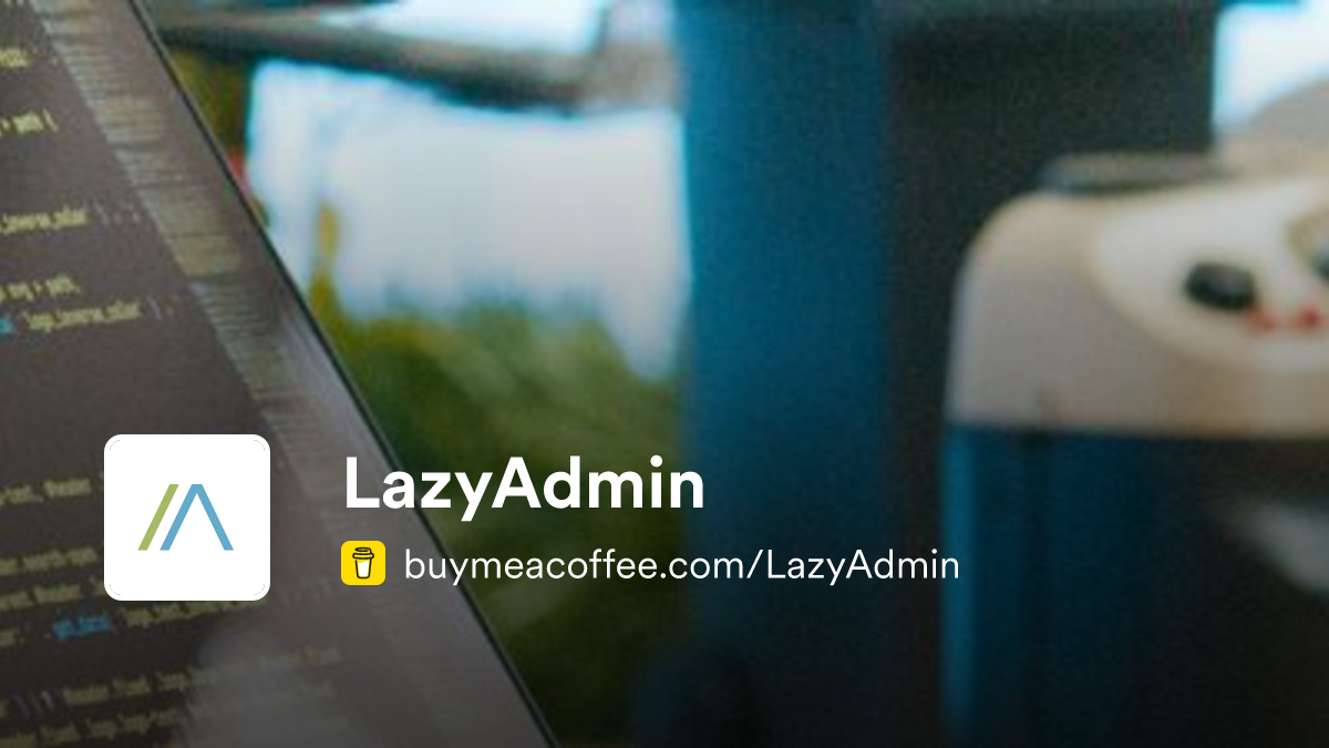 Posts | LazyAdmin - Buymeacoffee