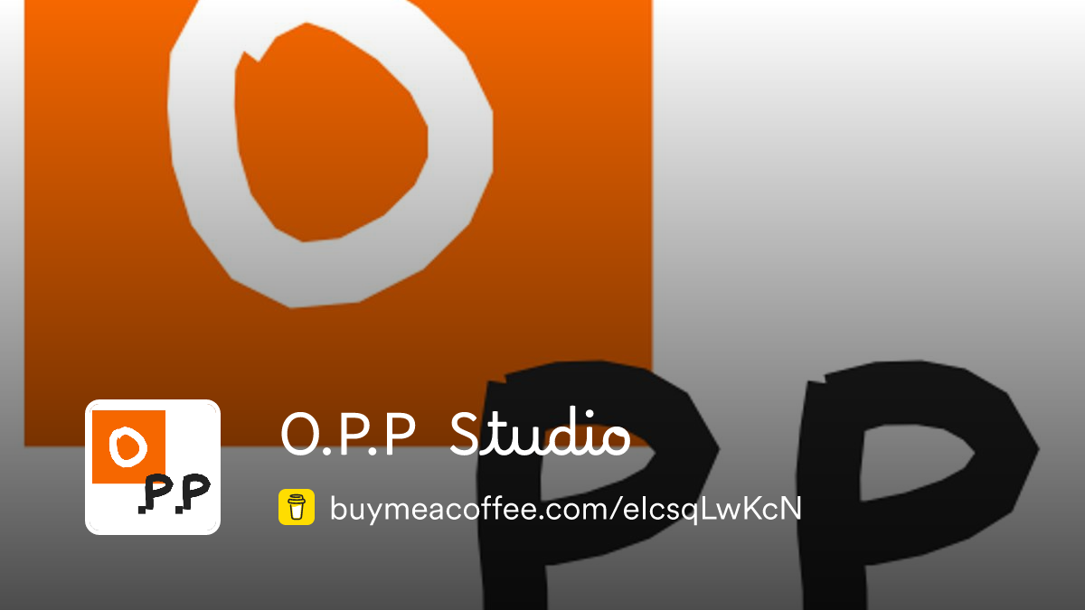 O.P.P Studio - Buymeacoffee
