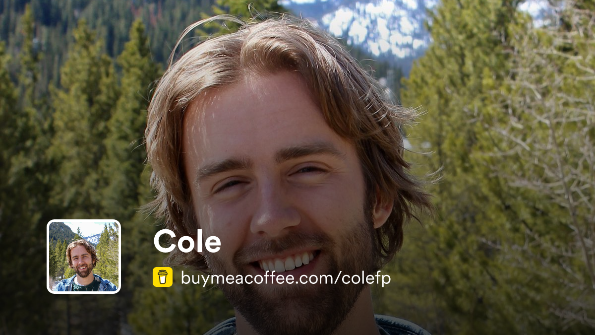 Cole - Buymeacoffee
