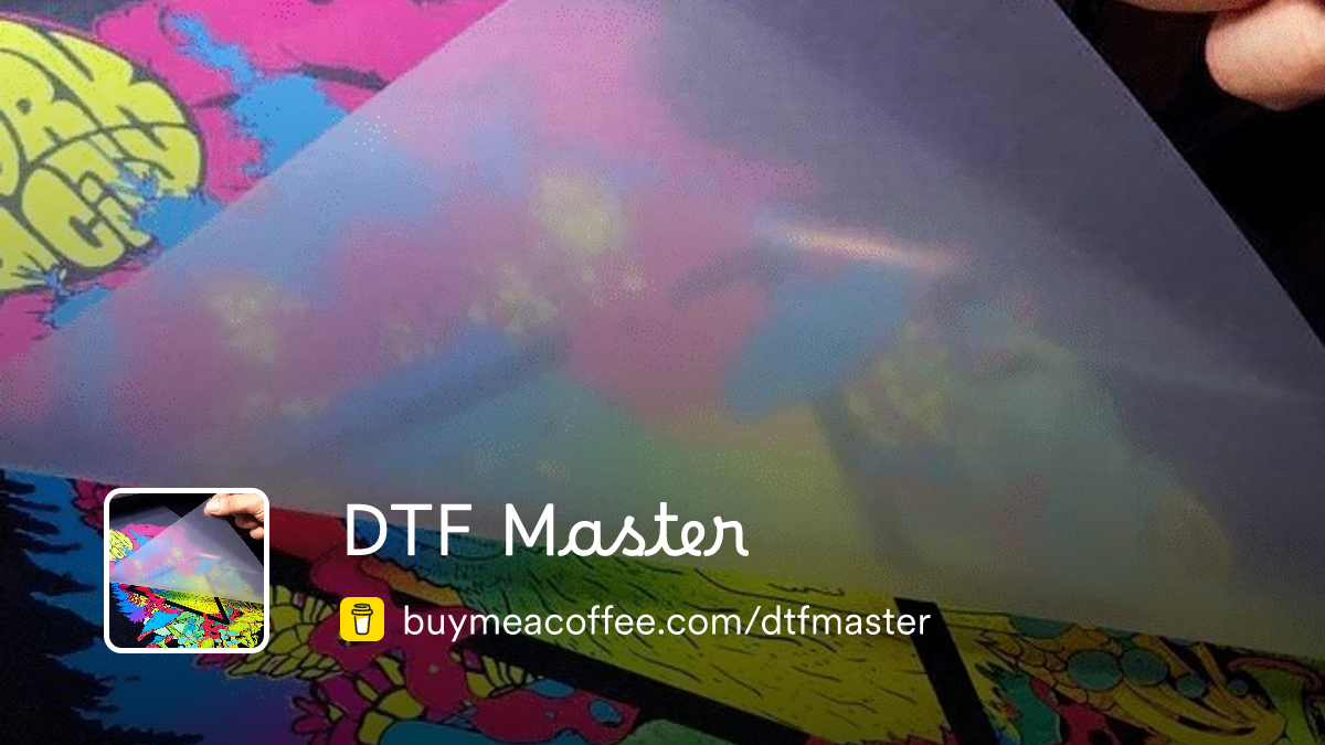 DTF Master is DTF prints, RIPs, designs, etc - Buymeacoffee