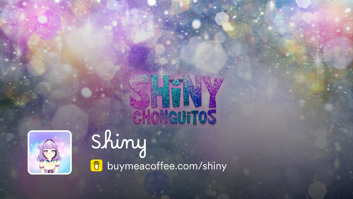 Shiny is VTuber - Buymeacoffee