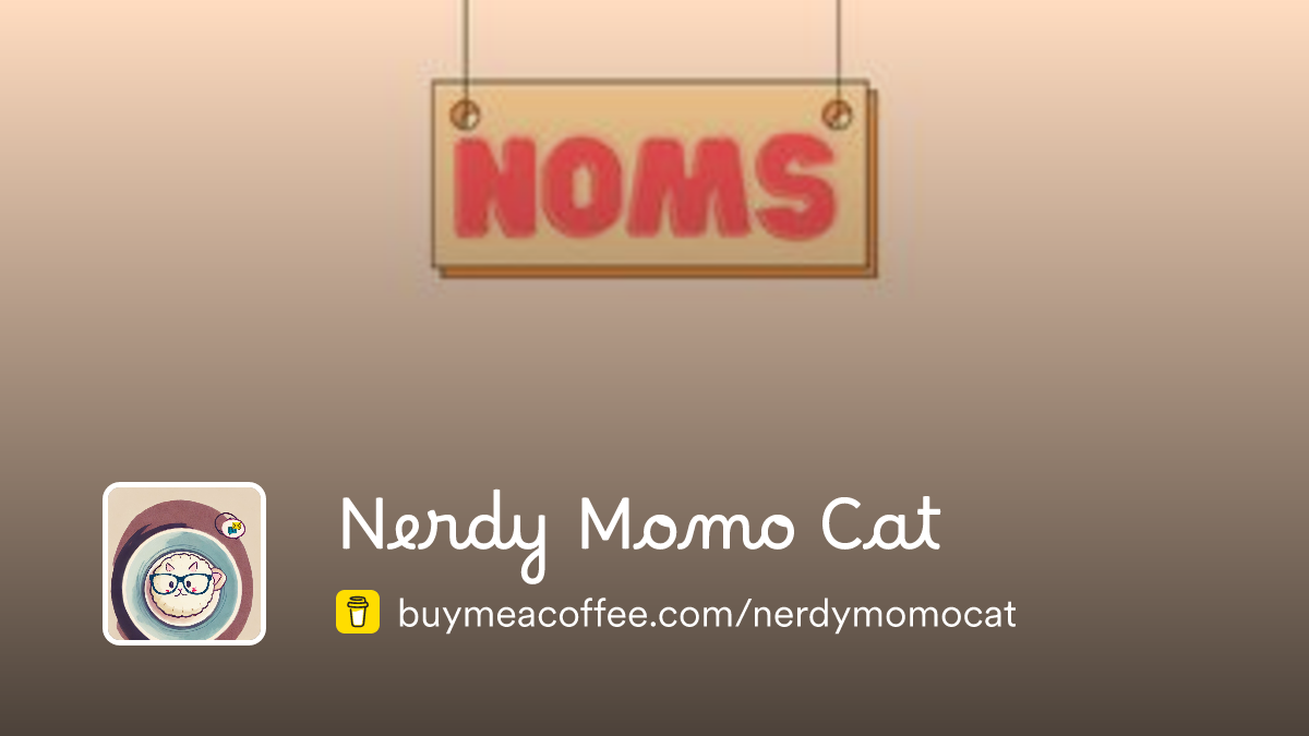 Nerdy Momo Cat is creating for notion, especially focusses on coding & automations - Buymeacoffee