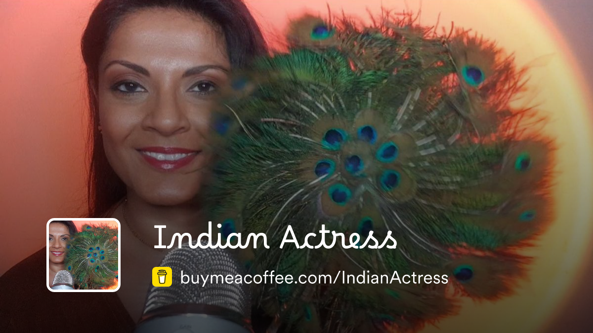 Indian Actress is ASMR for motivational hypnosis - Buymeacoffee