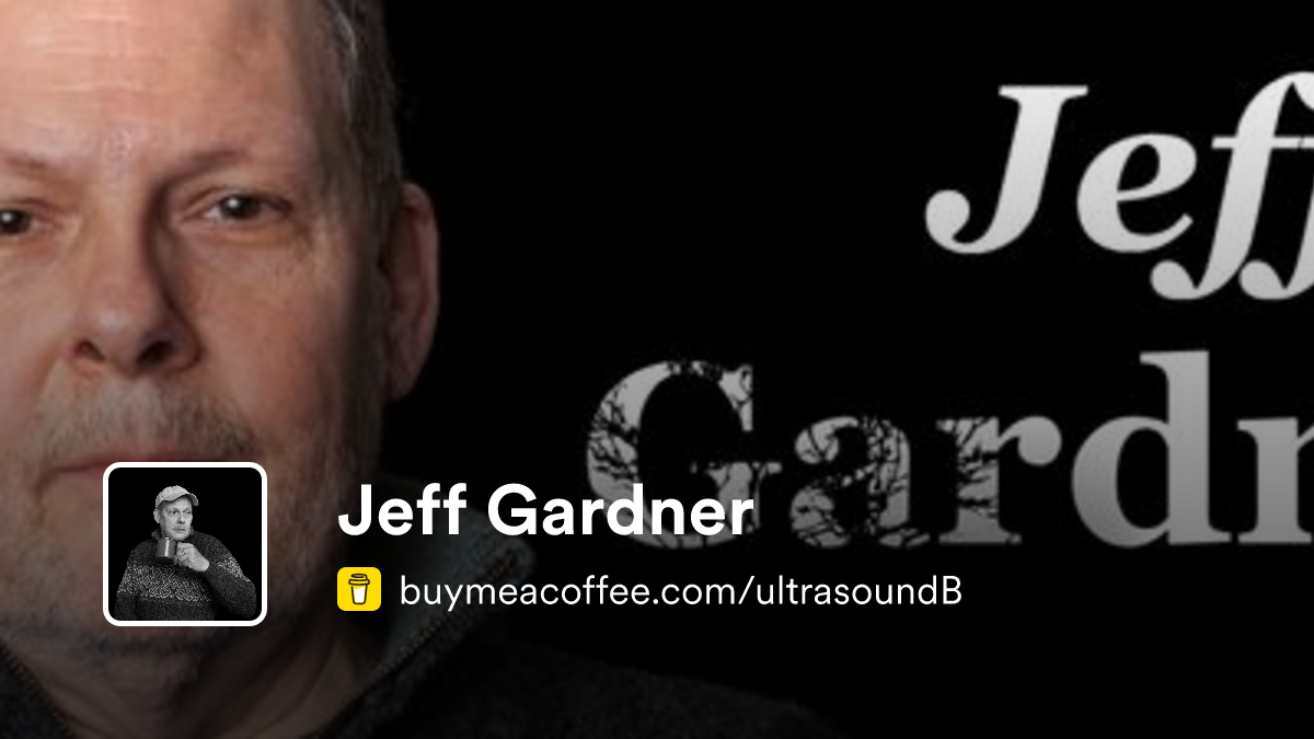 Jeff Gardner is writing - Buymeacoffee