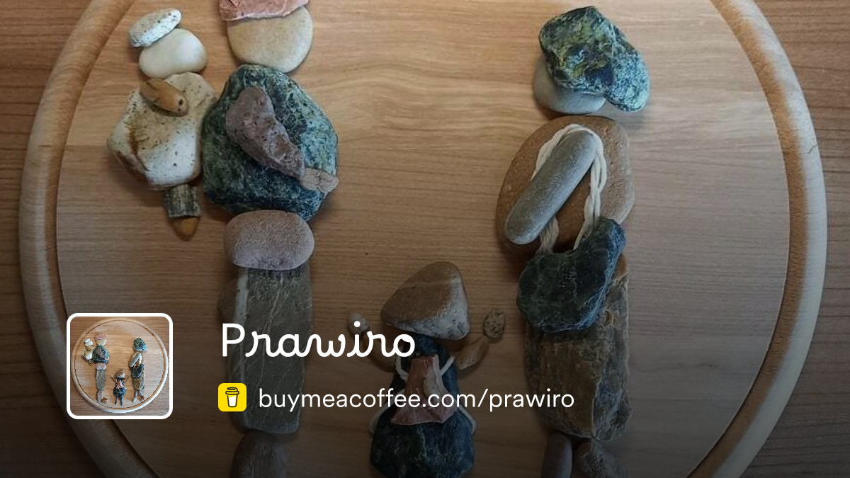 Prawiro is Pebble art decorations - Buymeacoffee