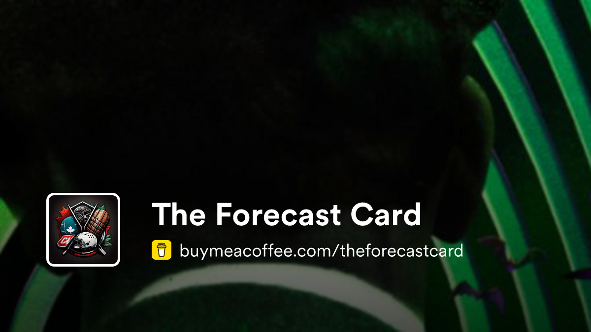 The Forecast Card is Various Sports Models... - Buymeacoffee
