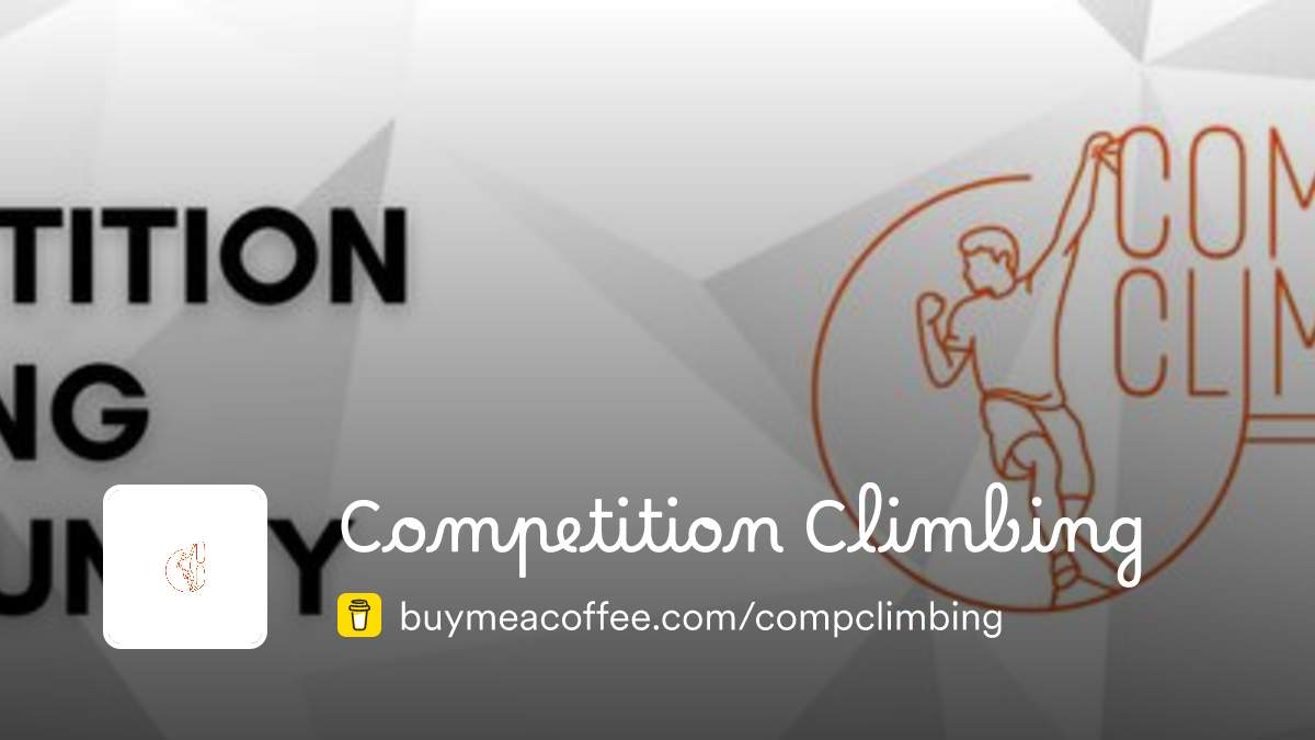 Competition Climbing is editing comp recaps videos - Buymeacoffee
