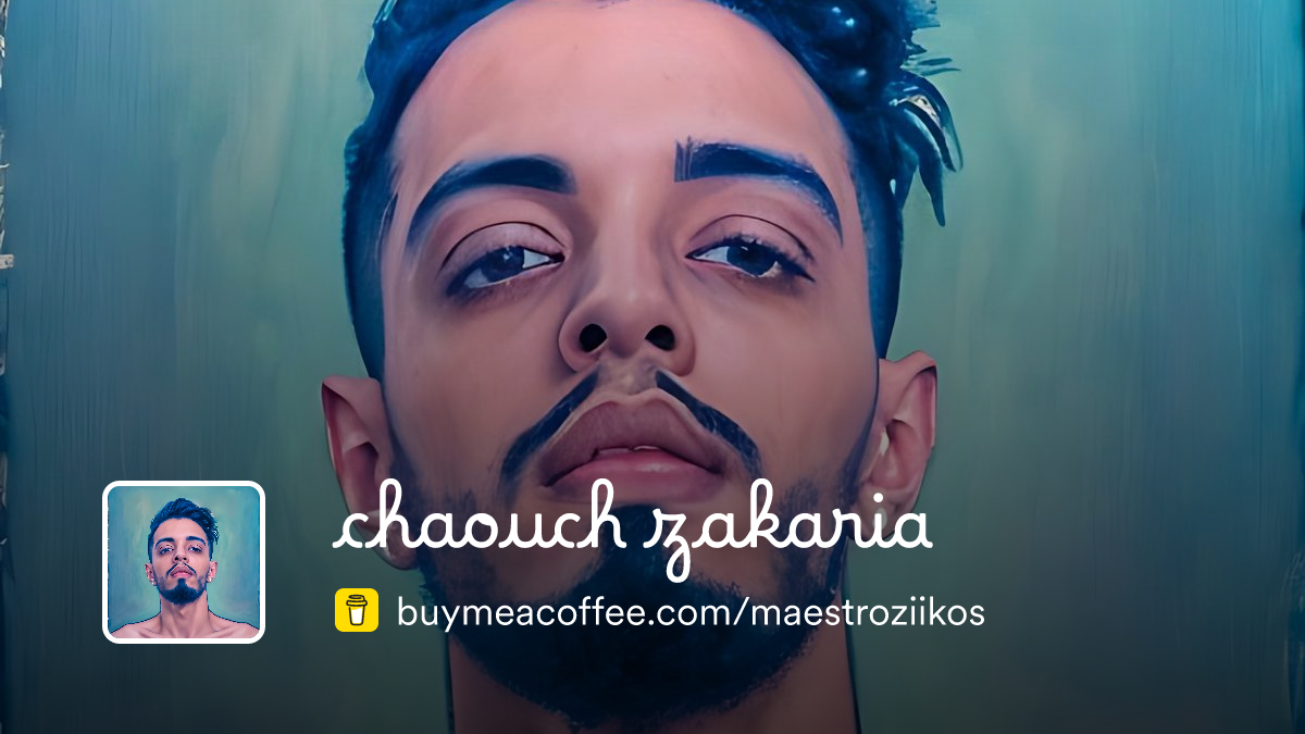 chaouch zakaria - Buymeacoffee