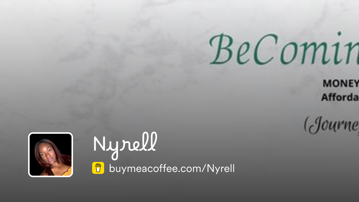 Nyrell - Buymeacoffee