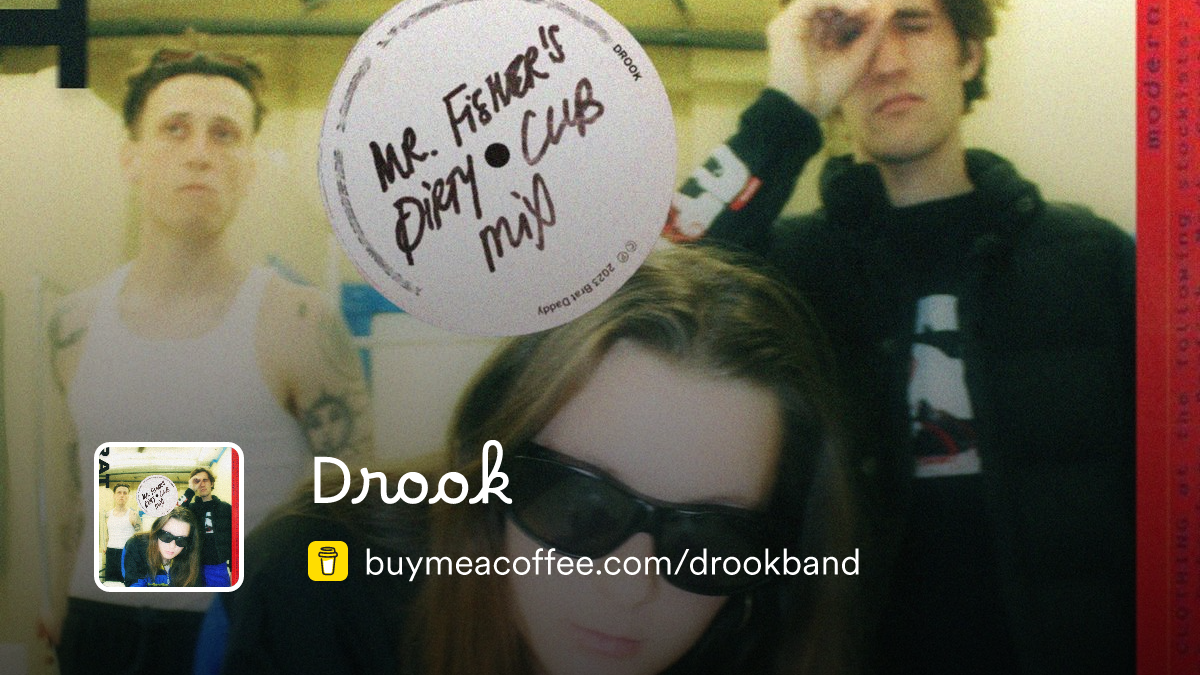 Drook is music from Richmond, Virginia - Buymeacoffee