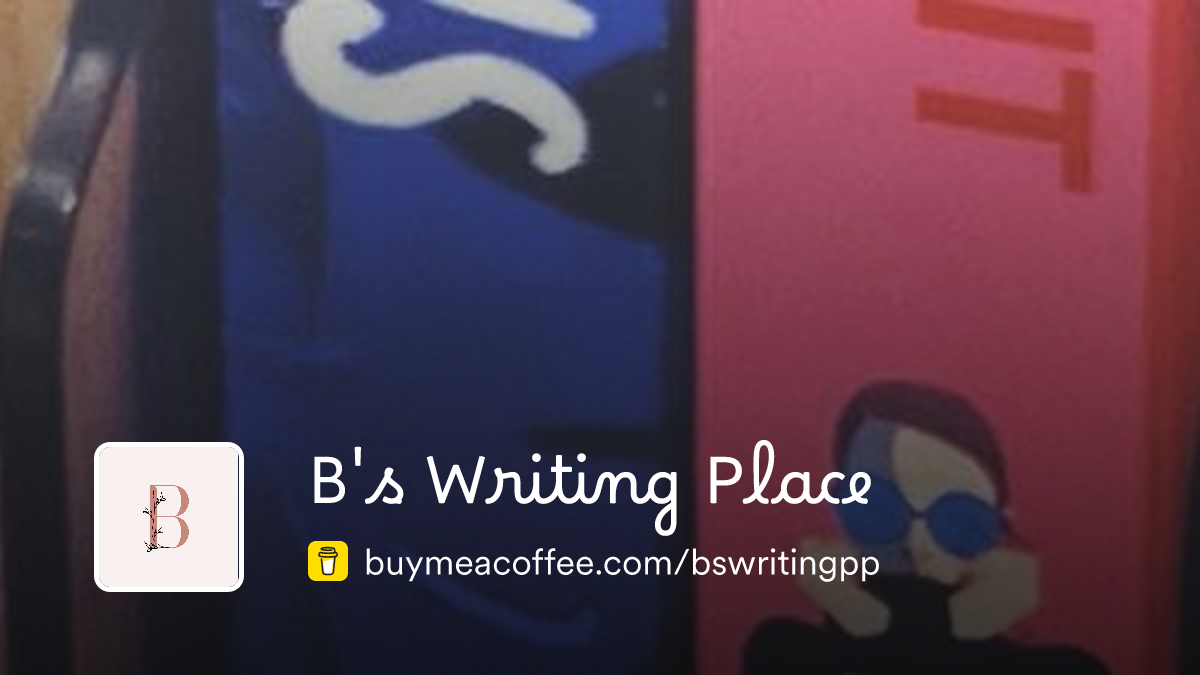 B's Writing Place is blogging bookish content - Buymeacoffee