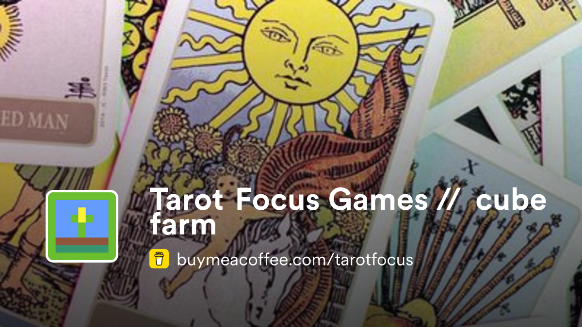 Tarot Focus Games // cube farm is cube farm: a simple semi-idle farming ...
