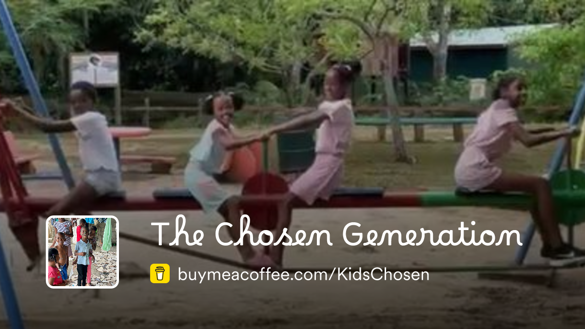 The Chosen Generation - Buymeacoffee