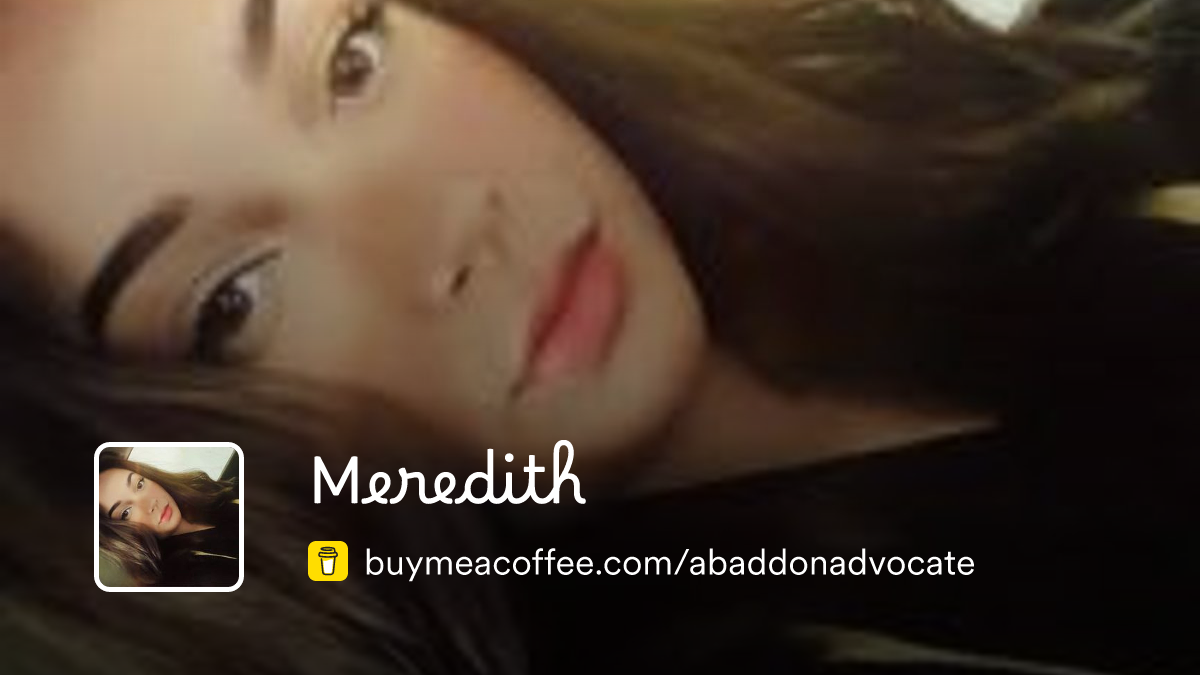 Meredith - Buymeacoffee