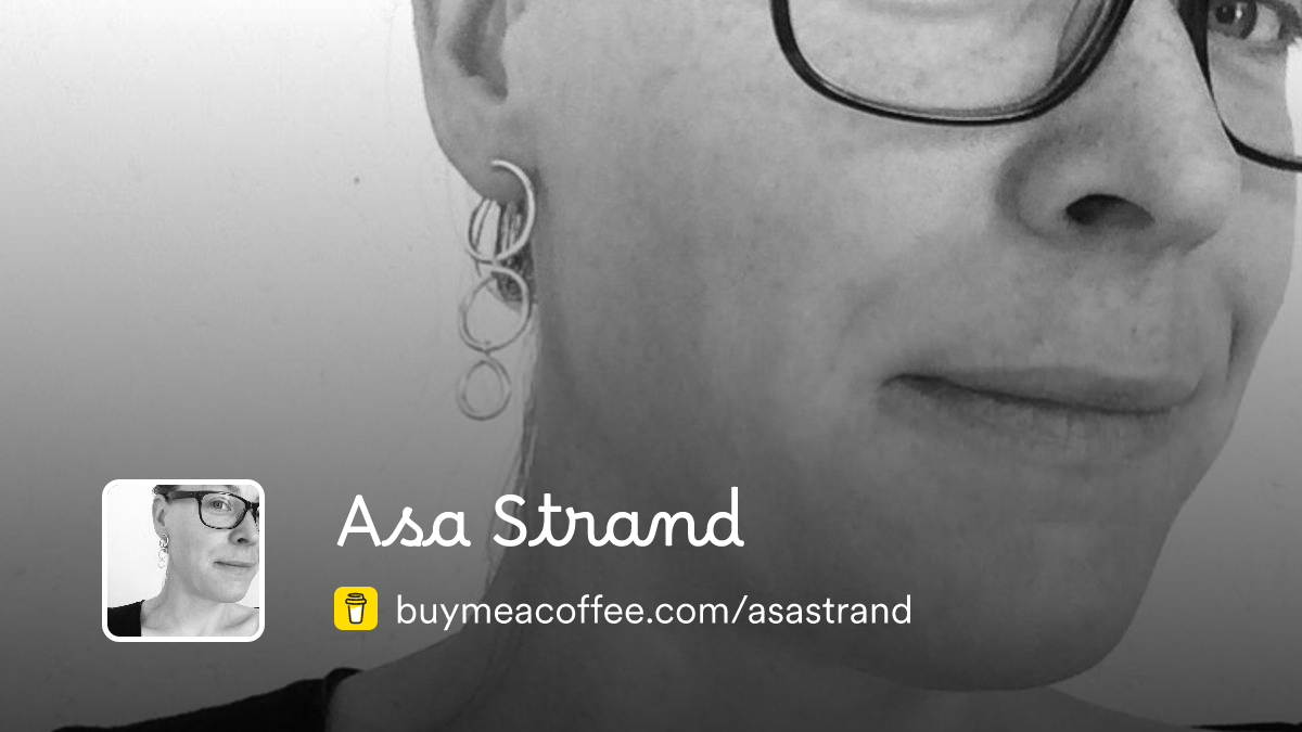 Asa Strand - Buymeacoffee