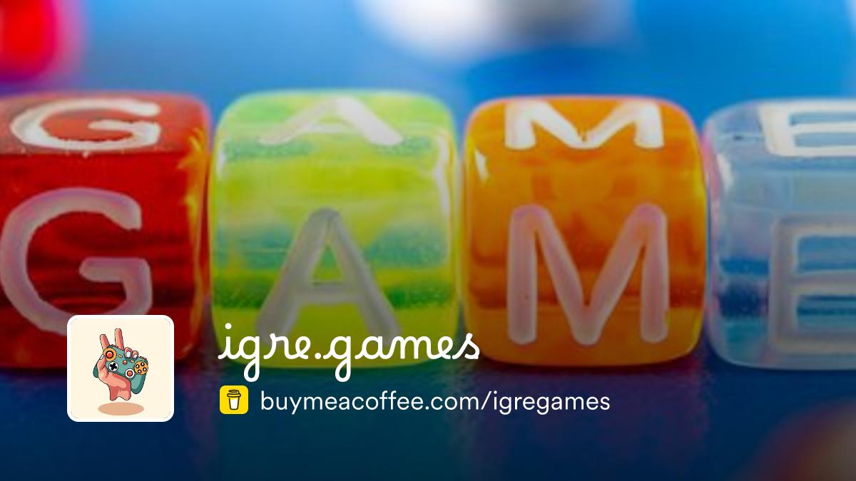 igre.games - Buymeacoffee