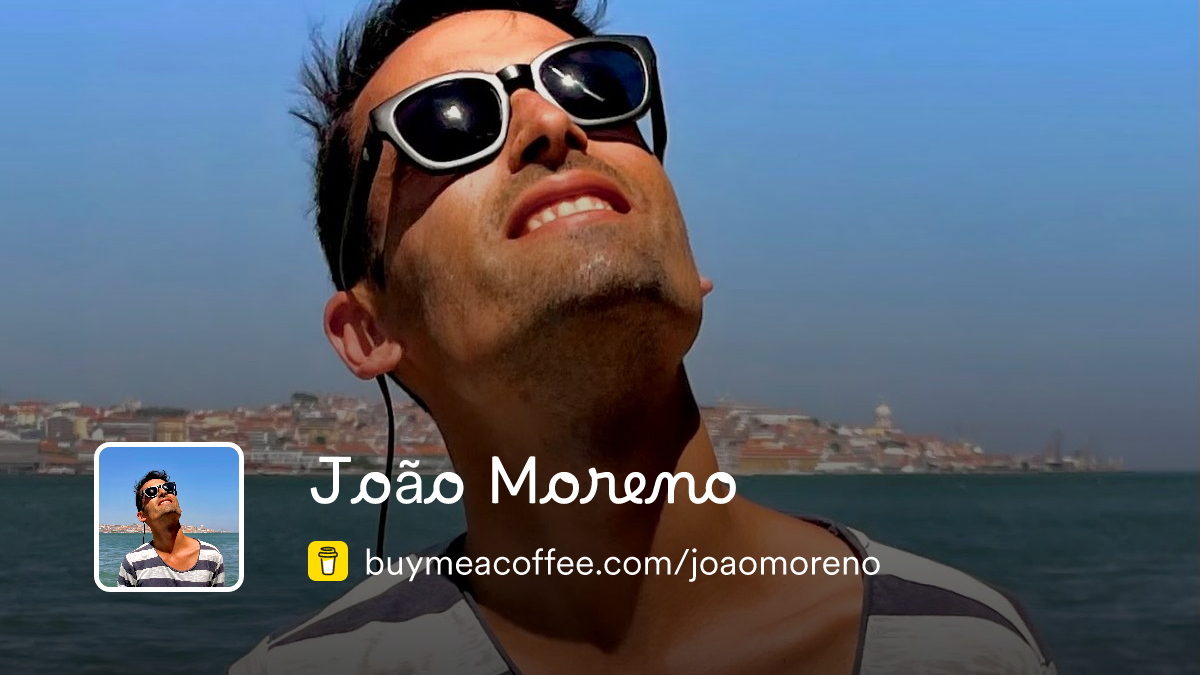 João Moreno - Buymeacoffee