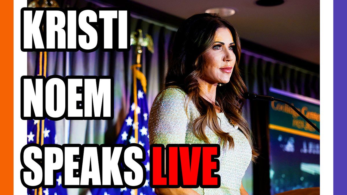 🔴LIVE NOW: Kristi Noem speaking live in Michigan — The NPC Show ...