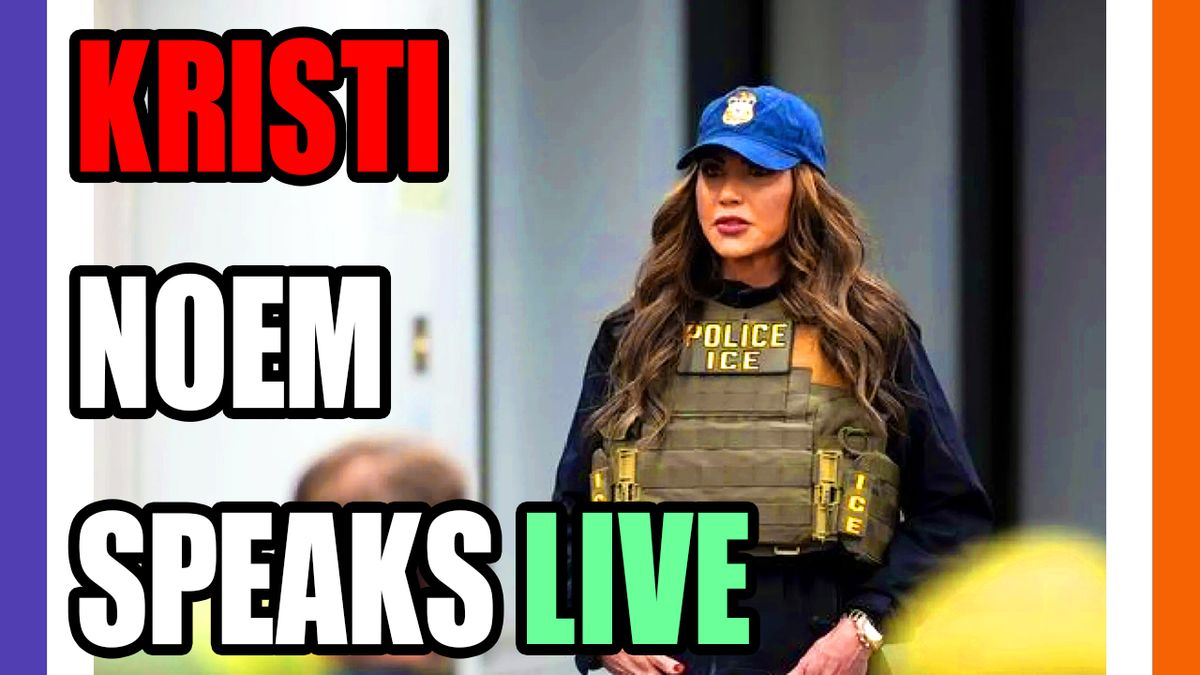 🔴LIVE NOW: Kristi Noem Speaks LIVE 🥤😃🍿 — The NPC Show - Buymeacoffee