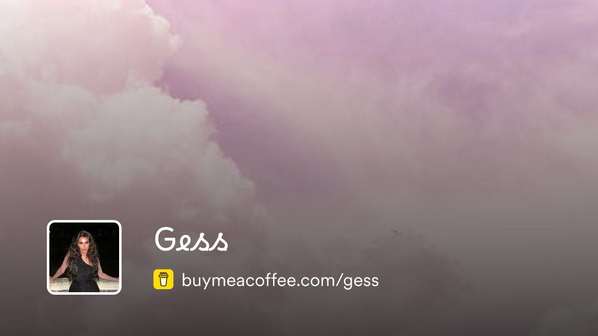 Gess is UGC creator, Product Photographer & Content Creator - Buymeacoffee