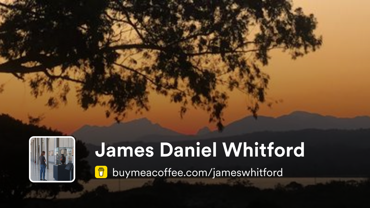 James Daniel Whitford - Buymeacoffee