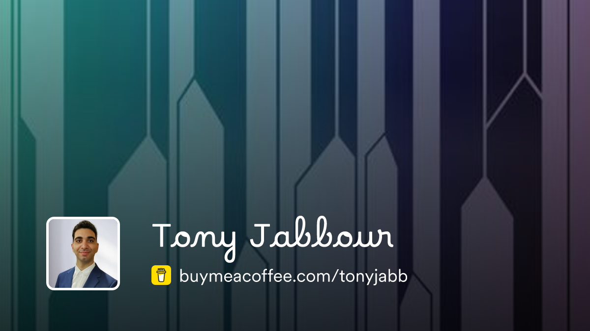 Tony Jabbour is a student in CyberSecurity - Buymeacoffee