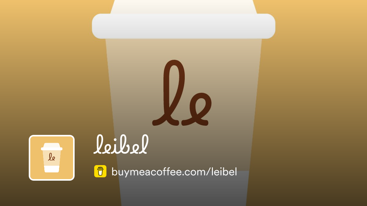 leibel - Buymeacoffee