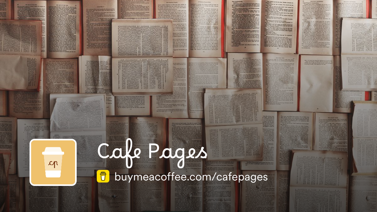 Membership | Cafe Pages - Buymeacoffee