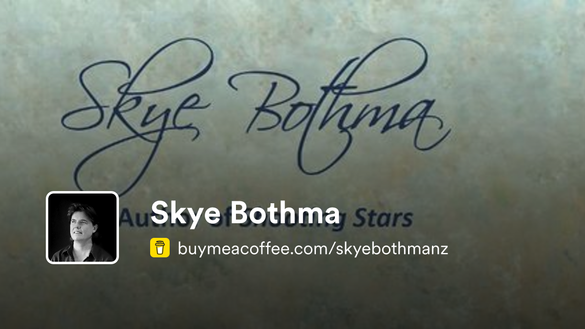Skye Bothma is creating not-your-average books - Buymeacoffee