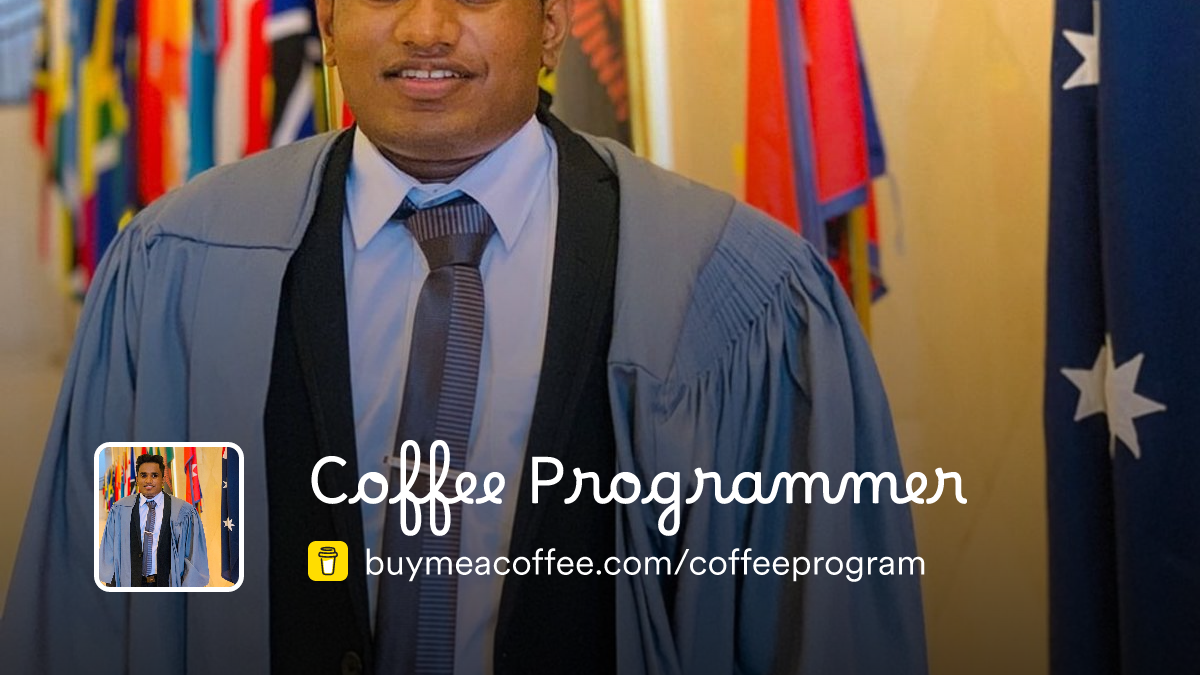 Coffee Programmer is Creating programming tutorials and IT lessons - Buymeacoffee