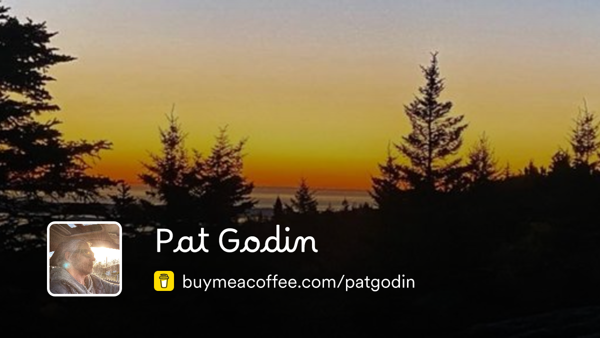 Pat Godin is J'écris sur ce qui m'inspire - Buymeacoffee