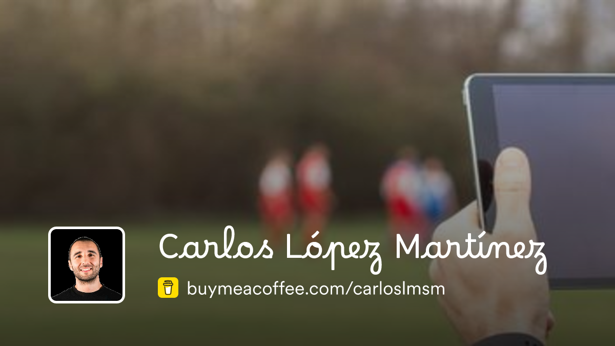 Carlos López Martínez is creador de video-tutoriales sobre gestión de redes sociales - Buymeacoffee