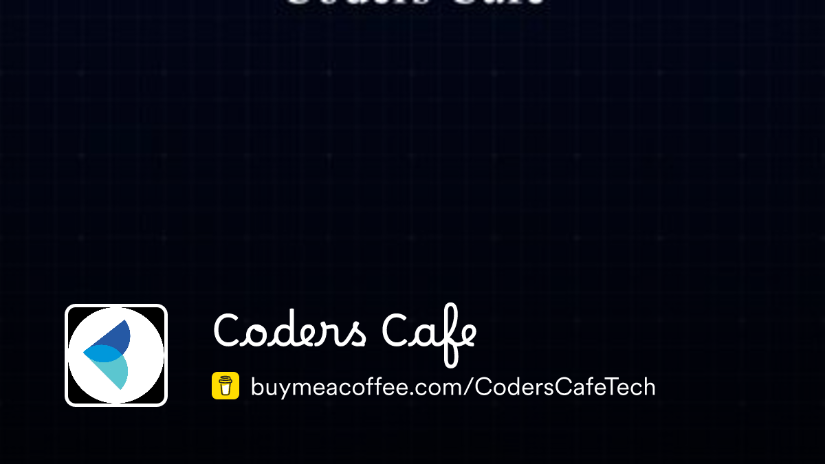 Coders Cafe is a group of embedded developers who build future. - Buymeacoffee