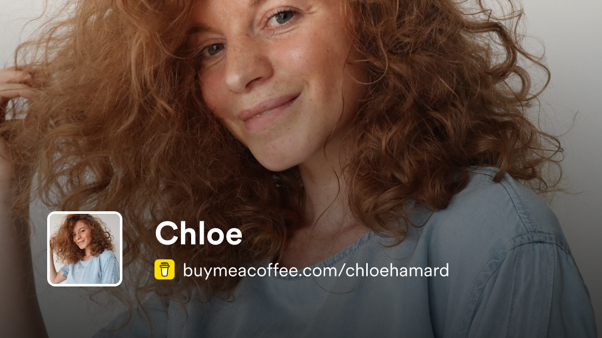 Chloe is Thank you for your support! - Buymeacoffee