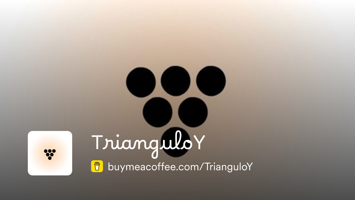 TrianguloY is developing android apps - Buymeacoffee
