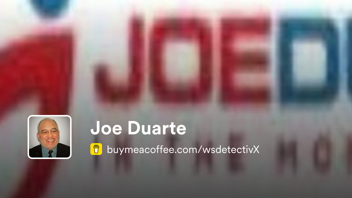 Membership | Joe Duarte - Buymeacoffee