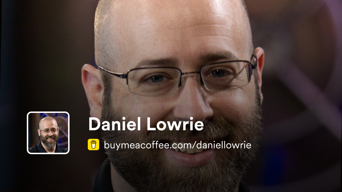 Daniel Lowrie is Cybersecurity Content - Buymeacoffee