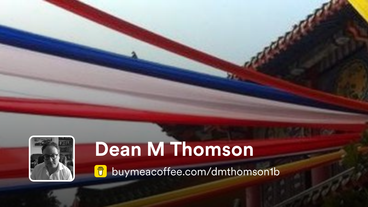 Dean M Thomson - Buymeacoffee