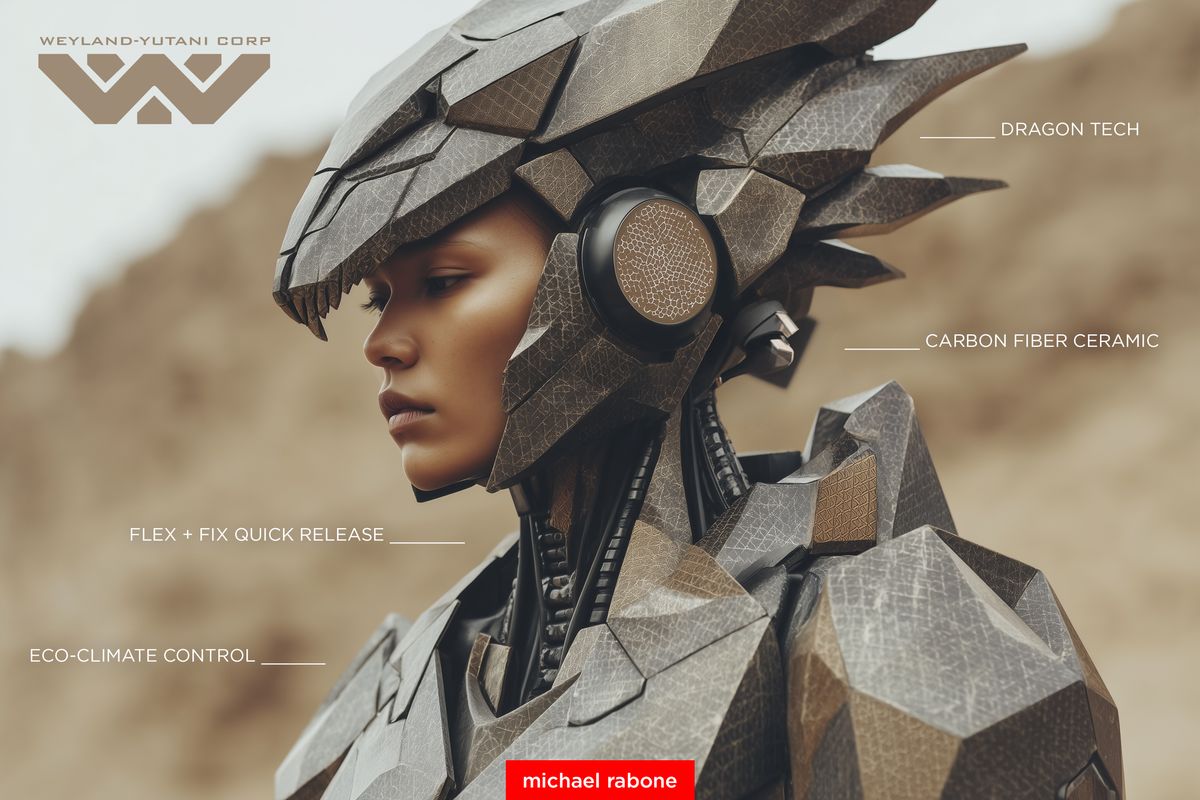 Low-Polygon Xenomorph Suits — Michael Rabone - Buymeacoffee