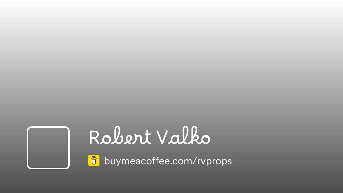 Robert Valko - Buymeacoffee