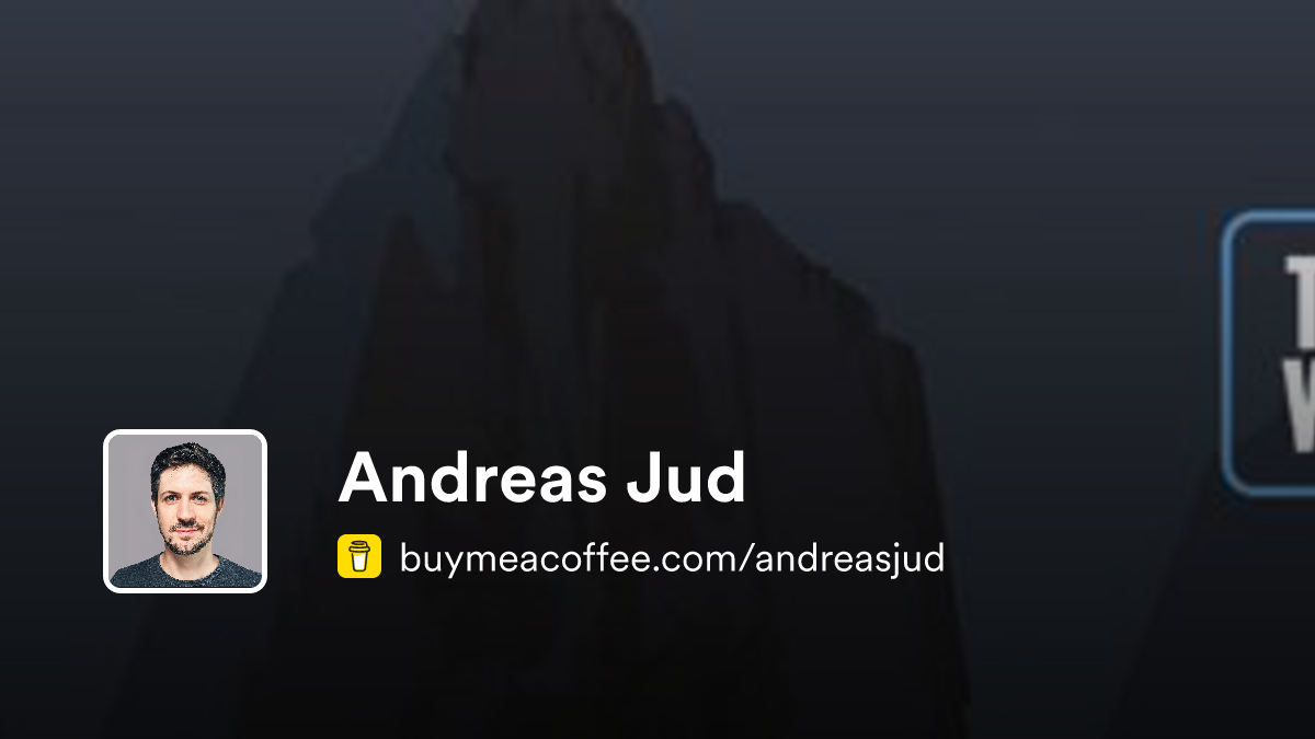 Andreas Jud is creating tutorials for Django/Htmx/Tailwind web apps - Buymeacoffee