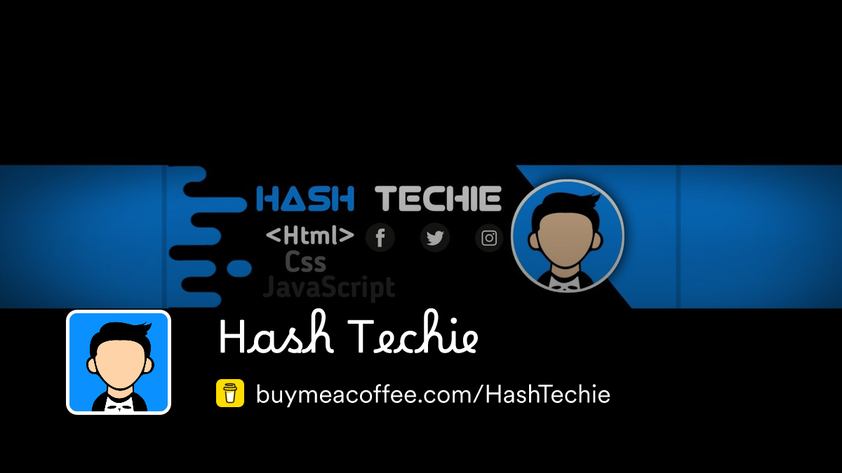 Hash Techie - Buymeacoffee